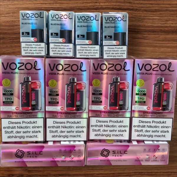 Vozol Refillable Vape Kit, Long-Lasting Battery Vape Pen Starter Kit ...
